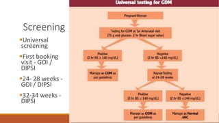 Diabetes in Pregnancy | PPTX