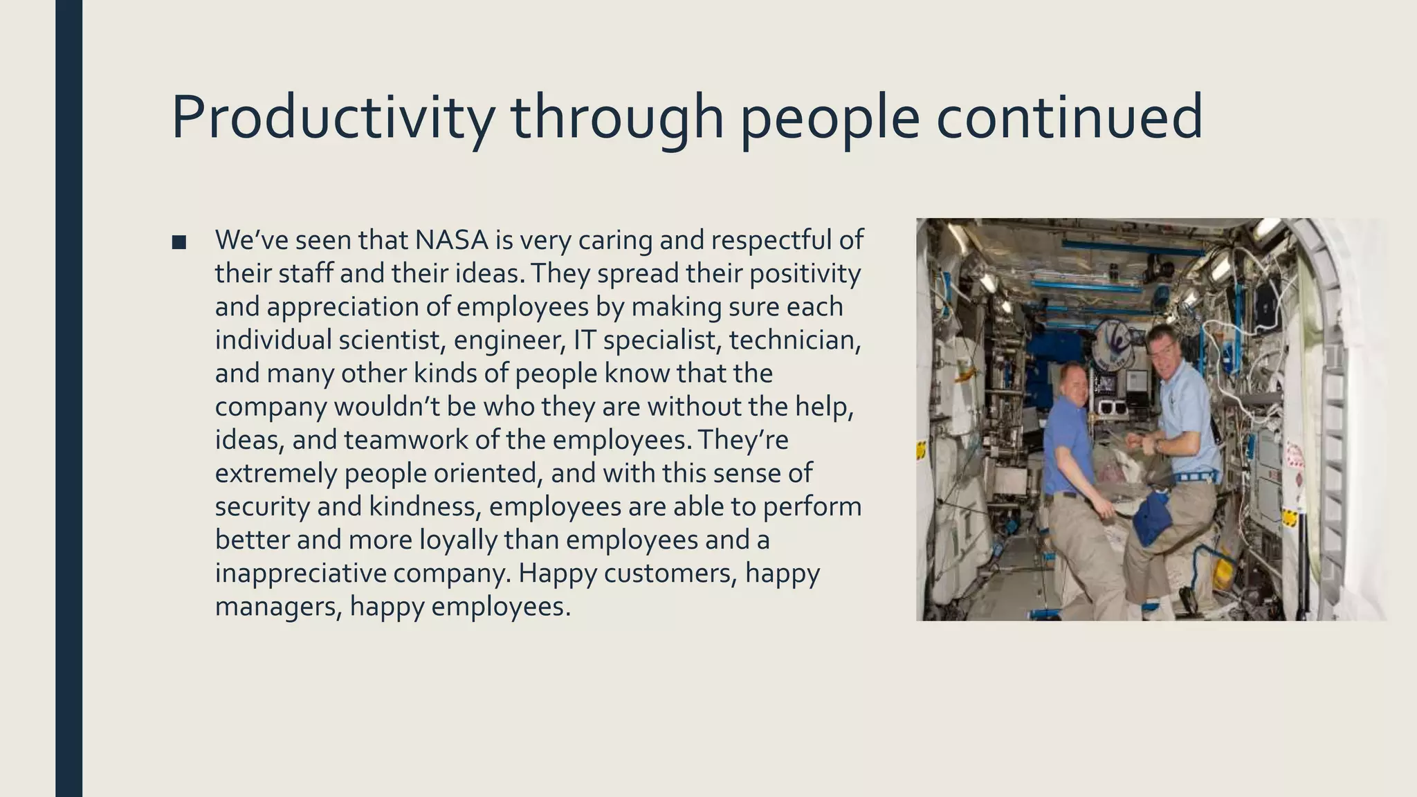 Peters and Waterman's 8 Themes for Excellent Organizations | PPTX