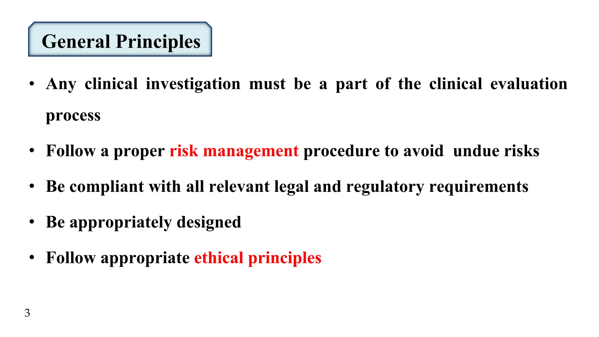 Clinical Investigation of Medical devices and Clinical Investigation ...