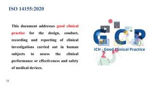 Clinical Investigation of Medical devices and Clinical Investigation plan for Medical devices.pptx