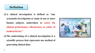 Clinical Investigation of Medical devices and Clinical Investigation ...