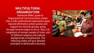Slideshare 4 mcdonald's and diversity | PPTX