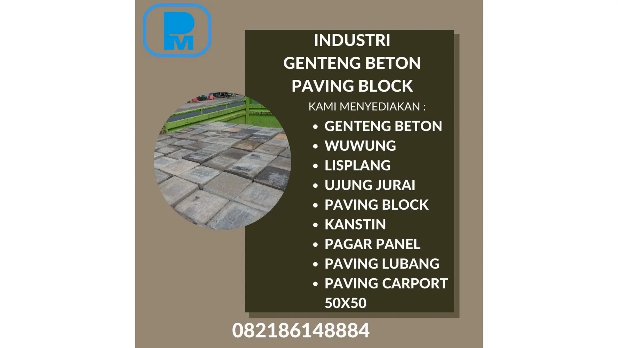 Supplier paving block warna hijau Klojen | PPT