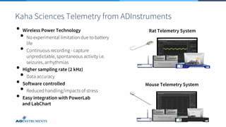 Telemetry 101: Exploring the New ADInstruments’ Small Animal Telemetry ...