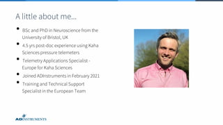 Telemetry 101: Exploring the New ADInstruments’ Small Animal Telemetry ...