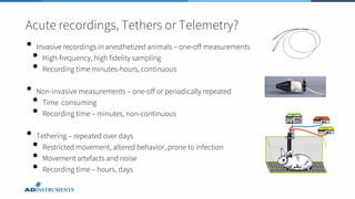 Telemetry 101: Exploring the New ADInstruments’ Small Animal Telemetry ...