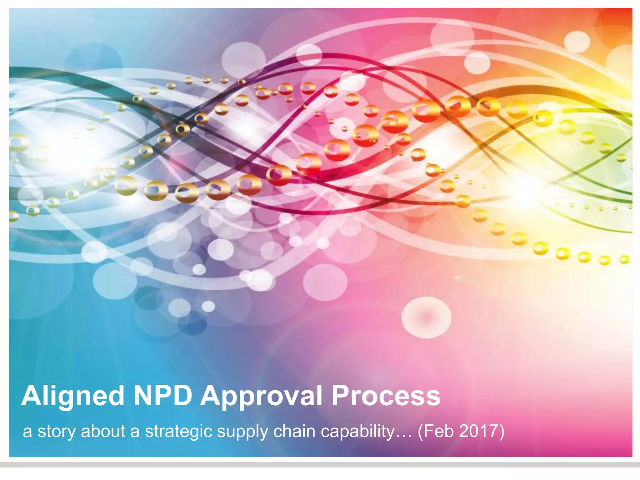 Aligned New Product Development (NPD) Approval Process | PPTX