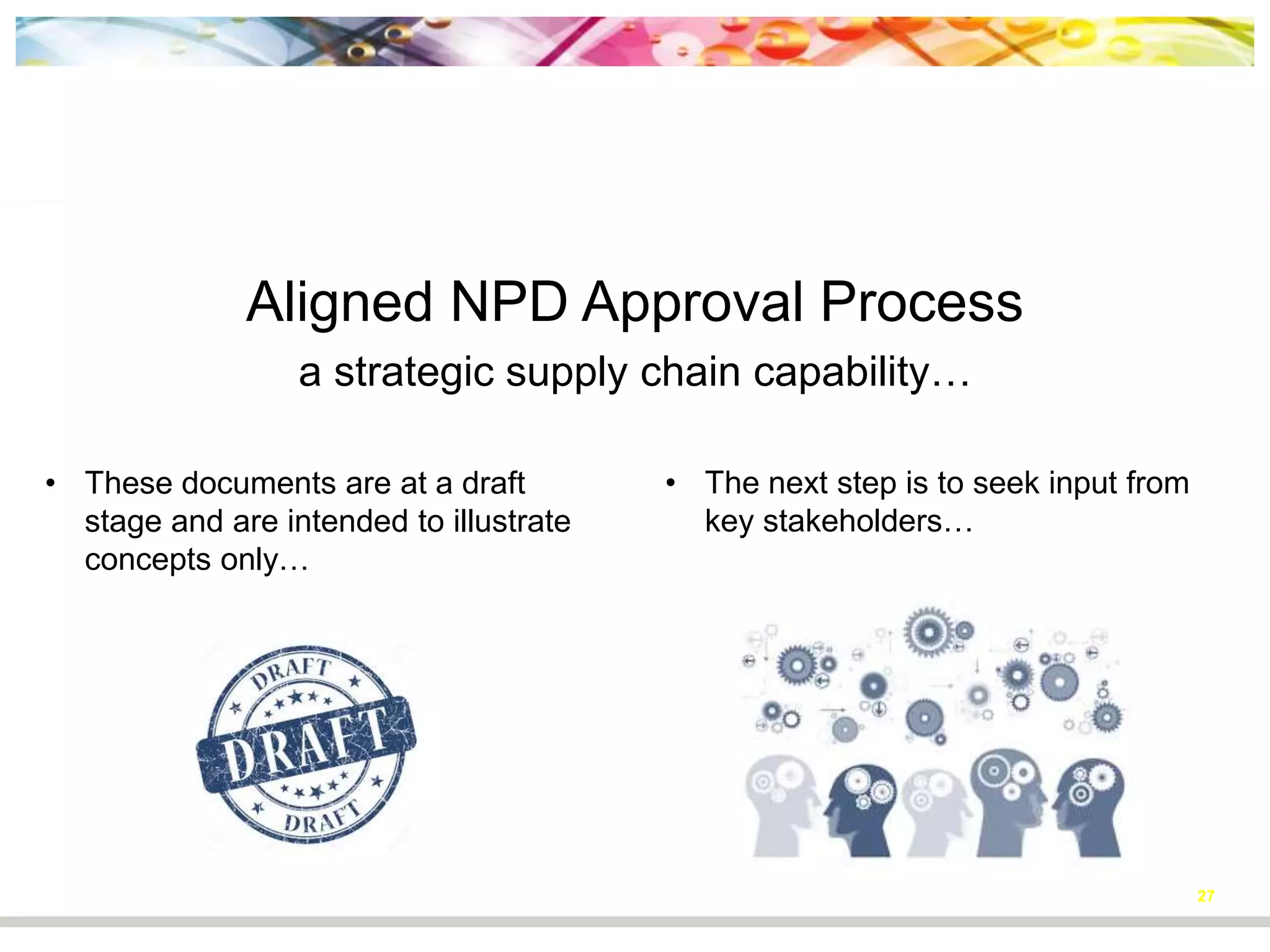 Aligned New Product Development (NPD) Approval Process | PPTX