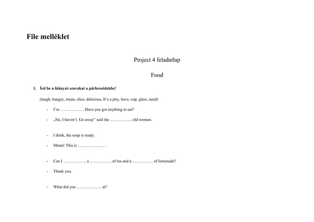 Slideshare angol óravázlat | DOC