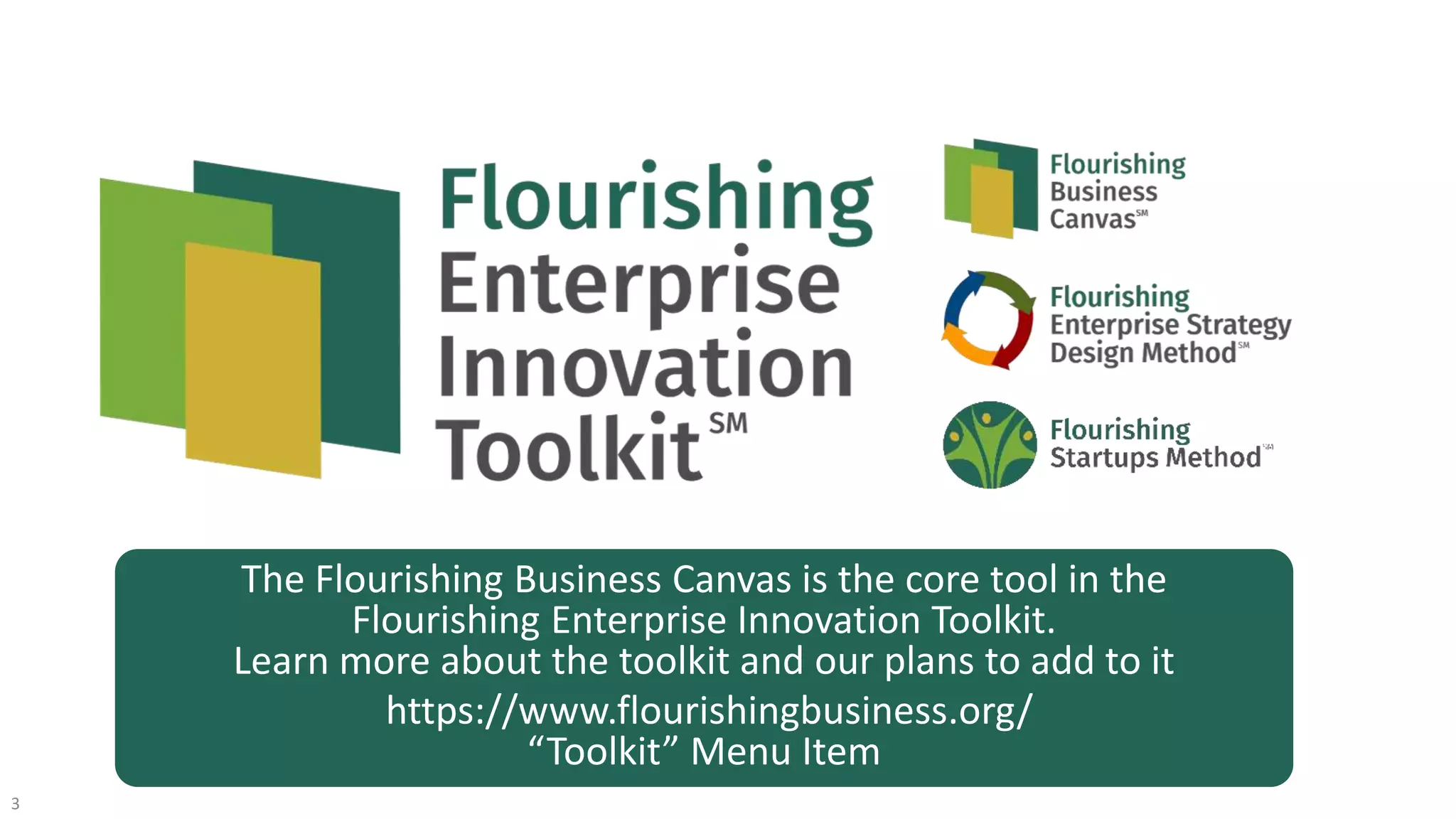 Where to learn more about the Flourishing Business Canvas | PPTX
