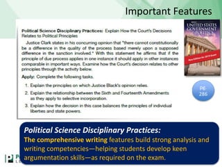AP Government and Politics Redesign | PPTX | Educational Assessment ...