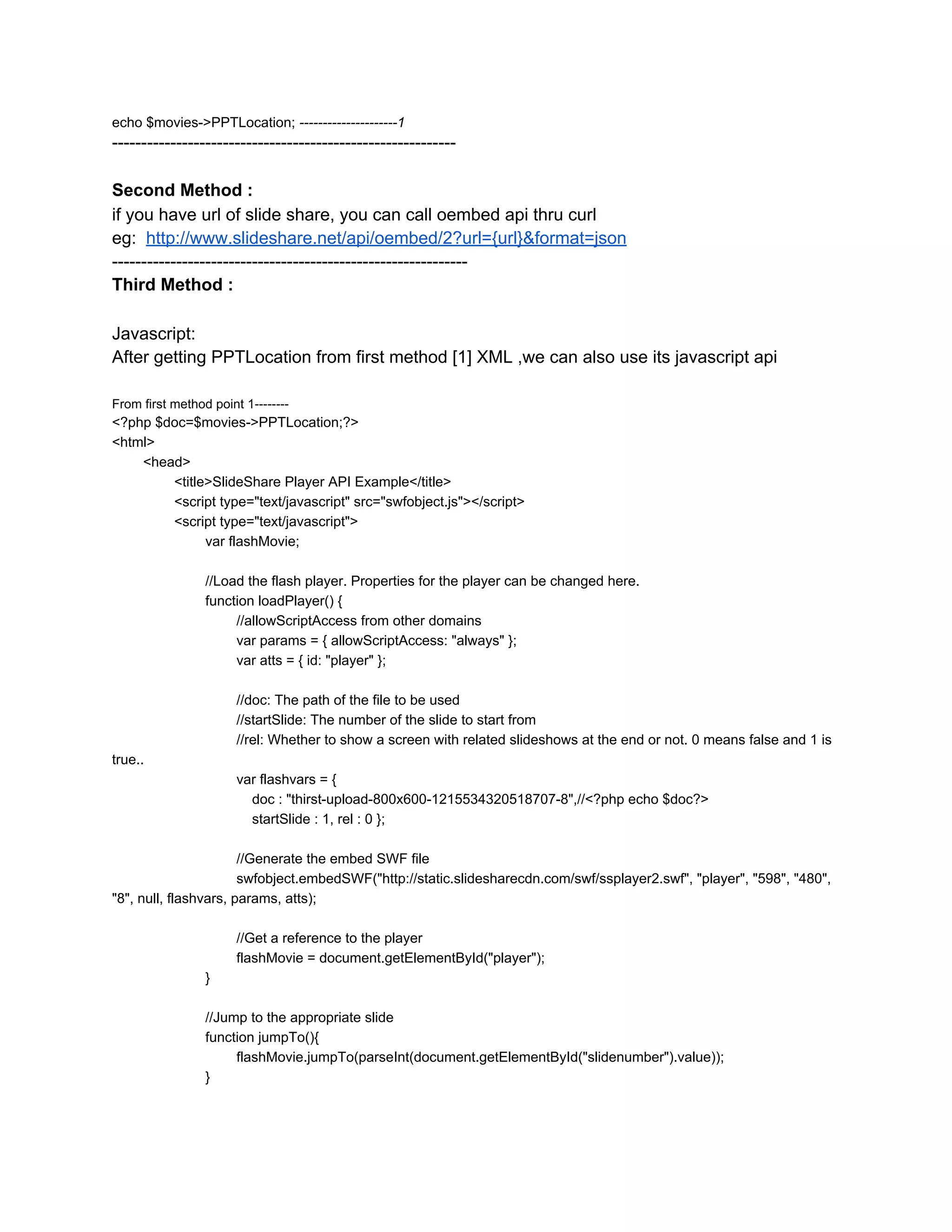 Slide shareapi | PDF