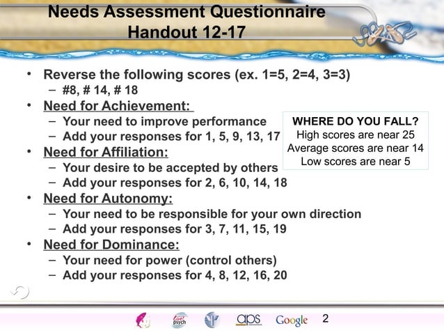 AP Psych Motivation | PPT | Endocrine and Metabolic Diseases | Diseases ...