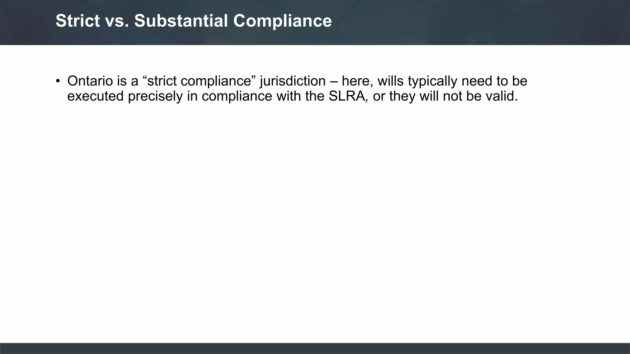 Formal Validity of Wills | PPTX