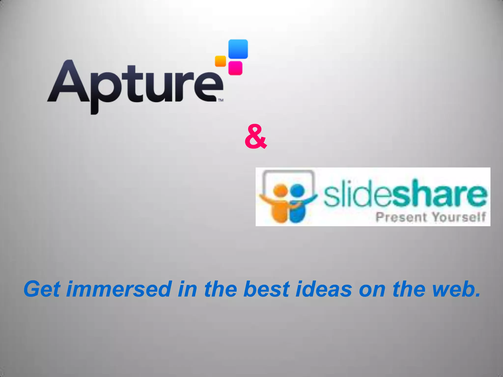 Apture + slideshare | PPTX | Technology & Computing