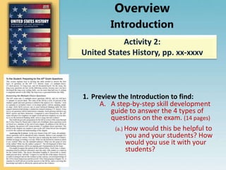 AMSCO AP US History | PPTX | Educational Assessment | Education
