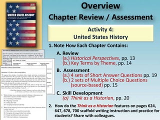 AMSCO AP US History | PPTX | Educational Assessment | Education