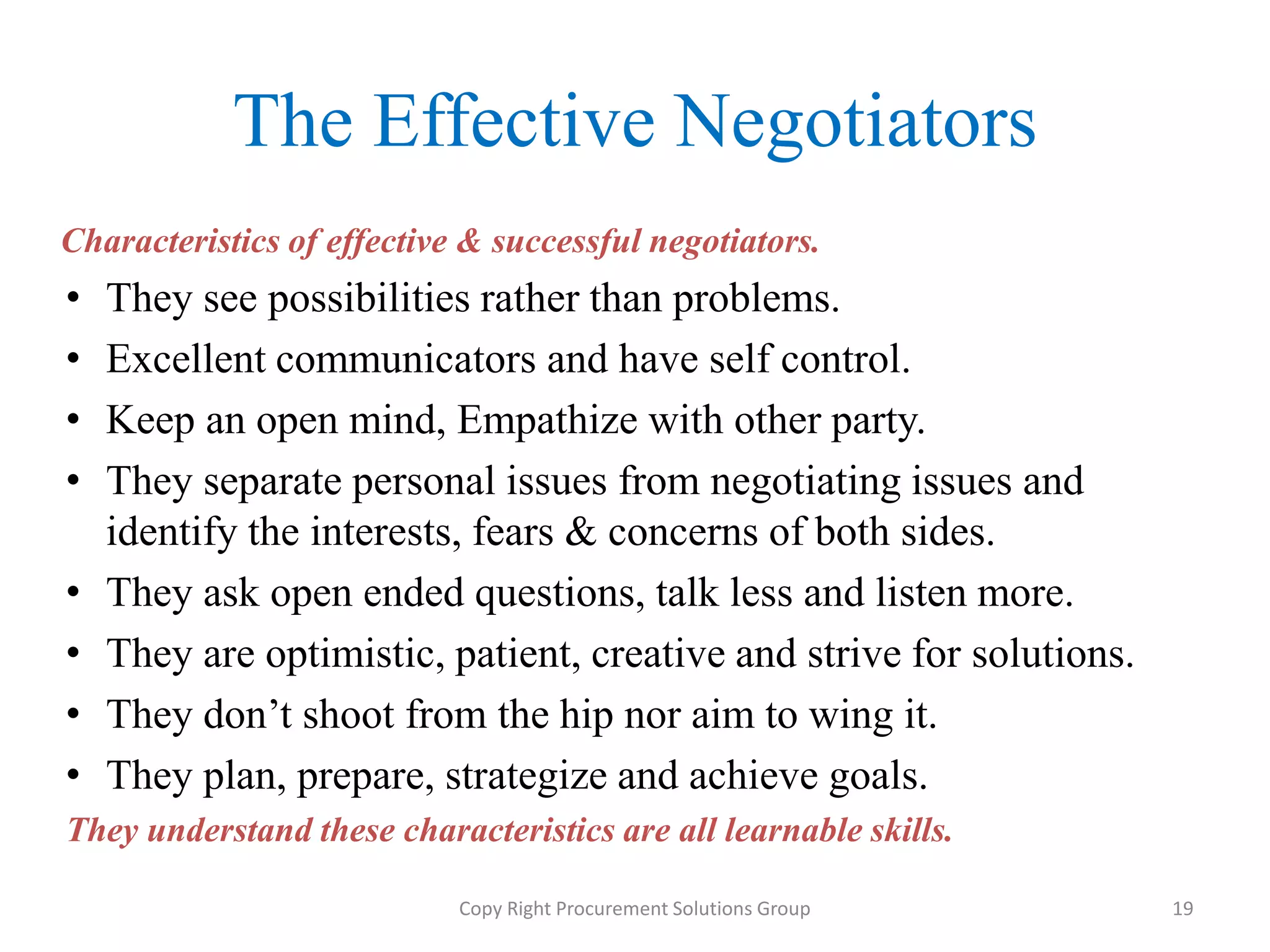 Art Of Negotiation | PDF