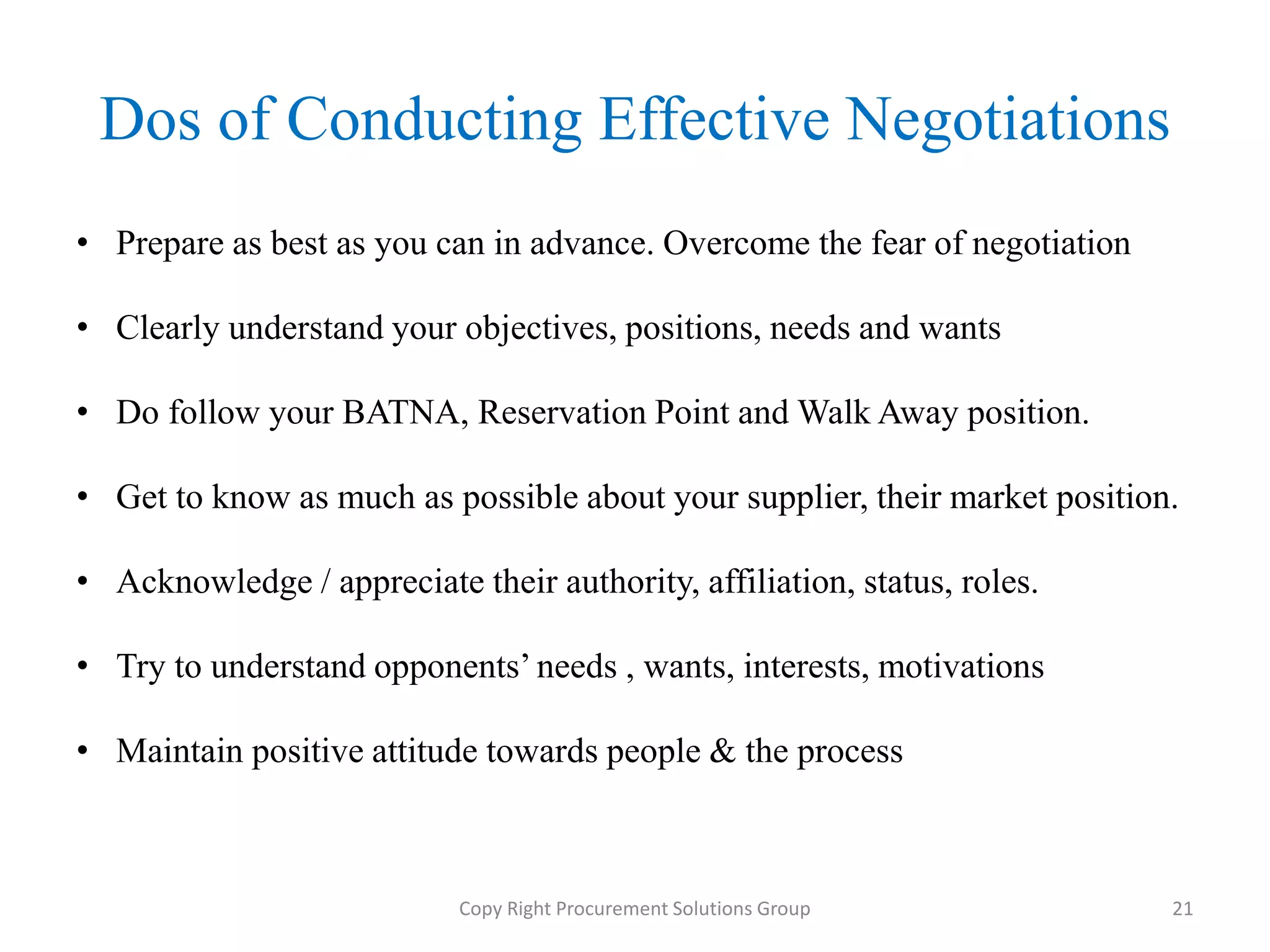 Art Of Negotiation | PDF