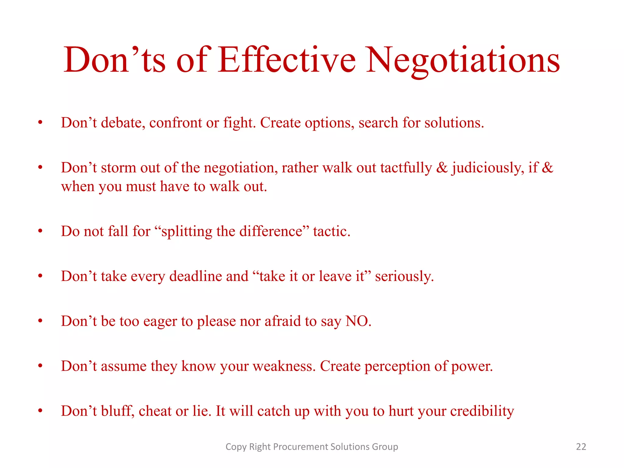 Art Of Negotiation | PDF