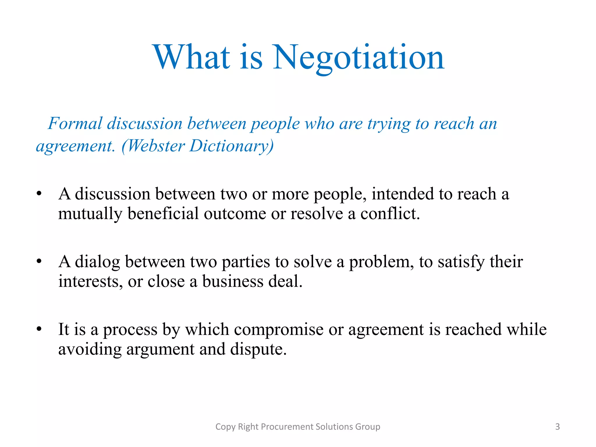 Art Of Negotiation | PDF