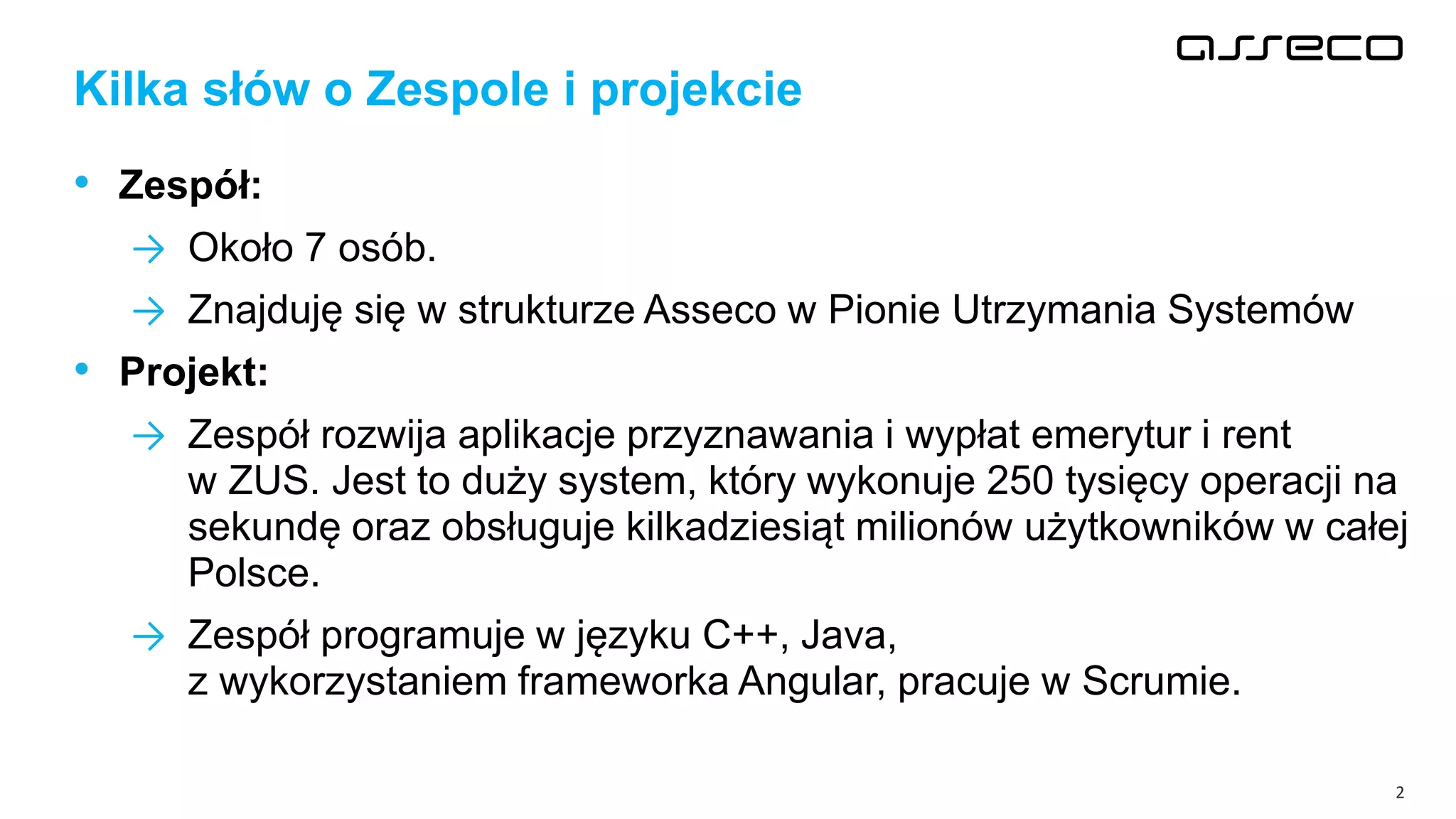 Asseco starter programista markow | PDF