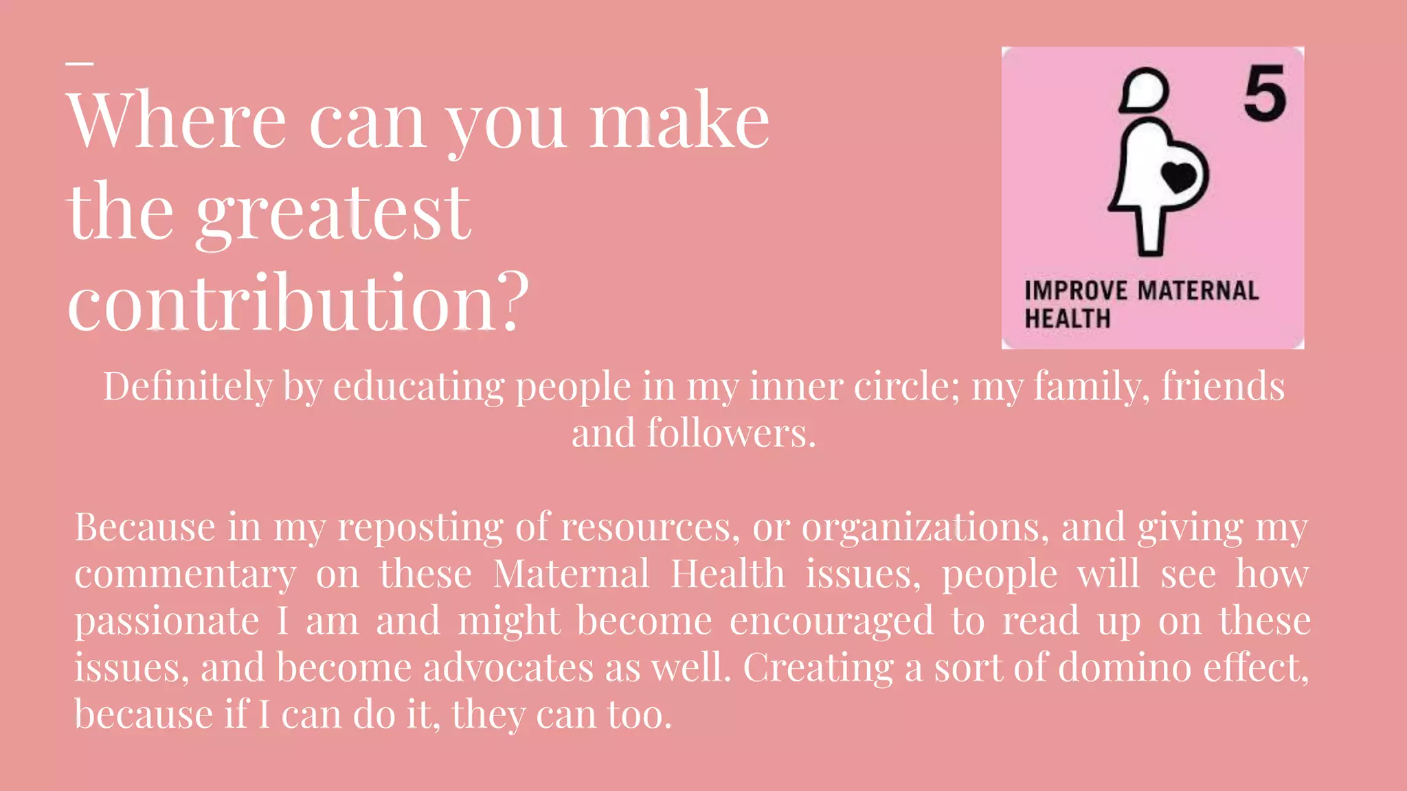 Improving Maternal Health | PDF
