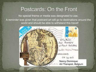 Postmarks from Planet Art Therapy: Art Therapy Without Borders ...