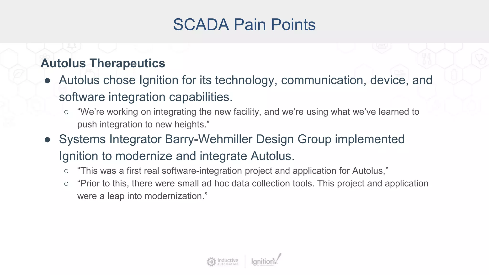 How Ignition Eases SCADA Pain Points | PPTX