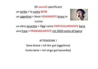 Avverbi italiani in -mente | PDF