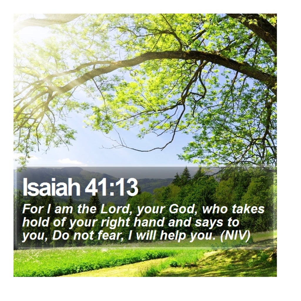 Isaiah 41:13 - Daily Bible Verse