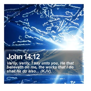 John 14:12 - Daily Bible Verse | PDF