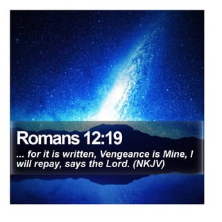 Romans 12:19 - Daily Bible Verse | PDF