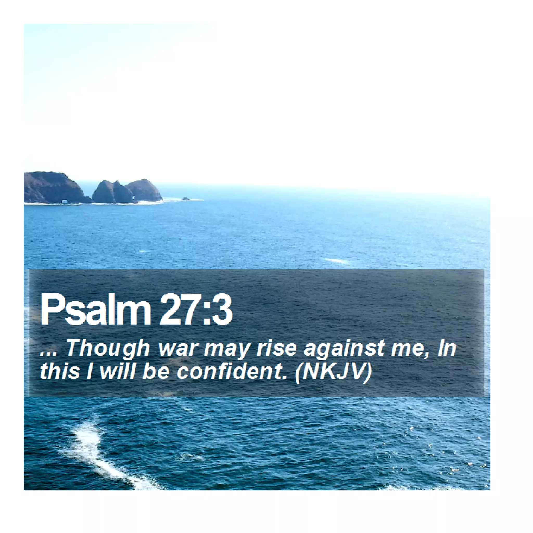Psalm 27:3 - Daily Bible Verse | PDF