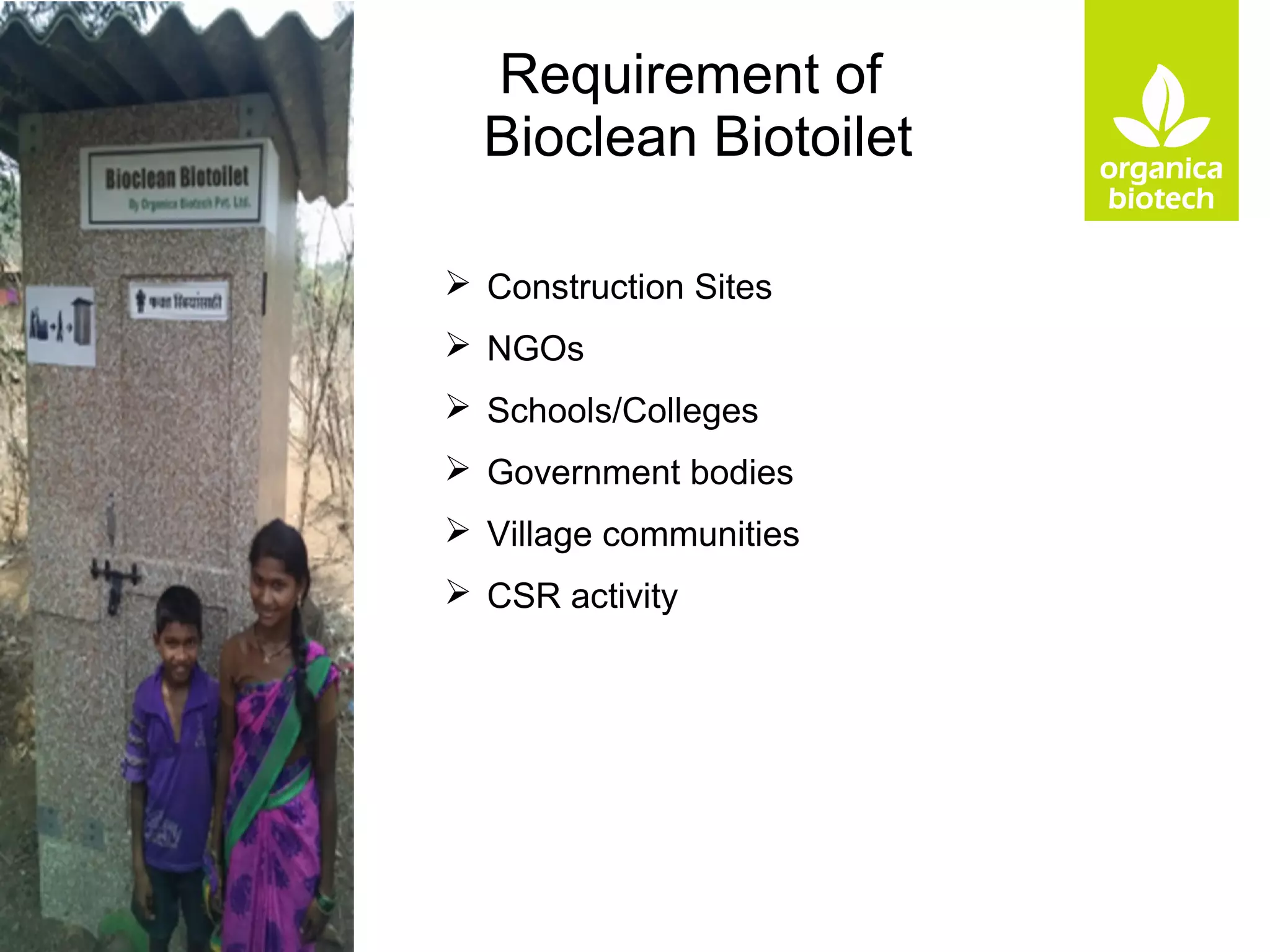 Microbial biotechnology to degrade human waste in toilets and pit ...