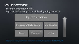 Bitcoin & Blockchain essentials | PPT