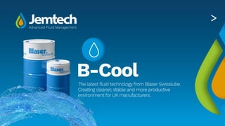 Blaser B-Cool Mineral oil based cutting fluid | PDF