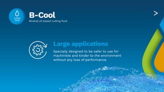 Blaser B-Cool Mineral oil based cutting fluid | PPT