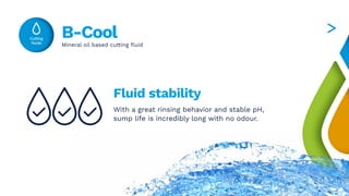 Blaser B-Cool Mineral oil based cutting fluid | PDF