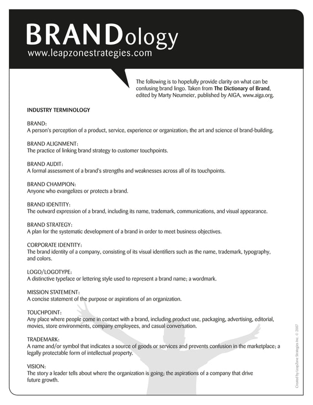 Branding Worksheets | PDF