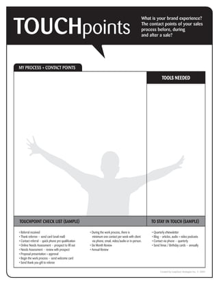 Branding Worksheets | PDF