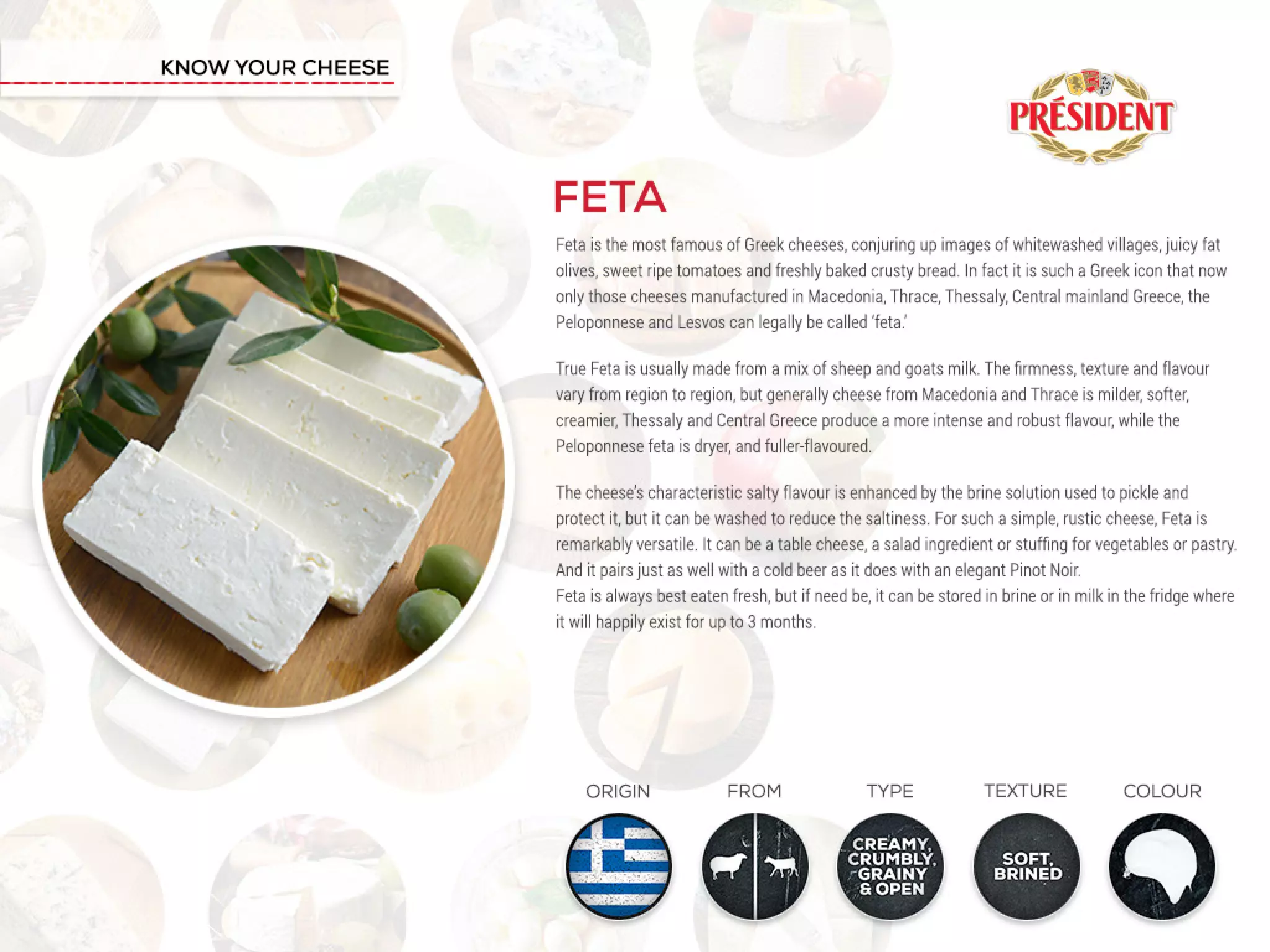 Know your cheese | PDF