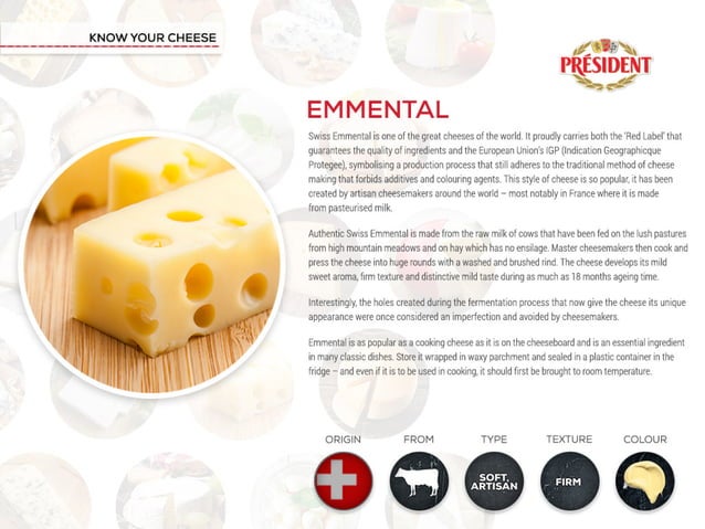 Know your cheese | PDF
