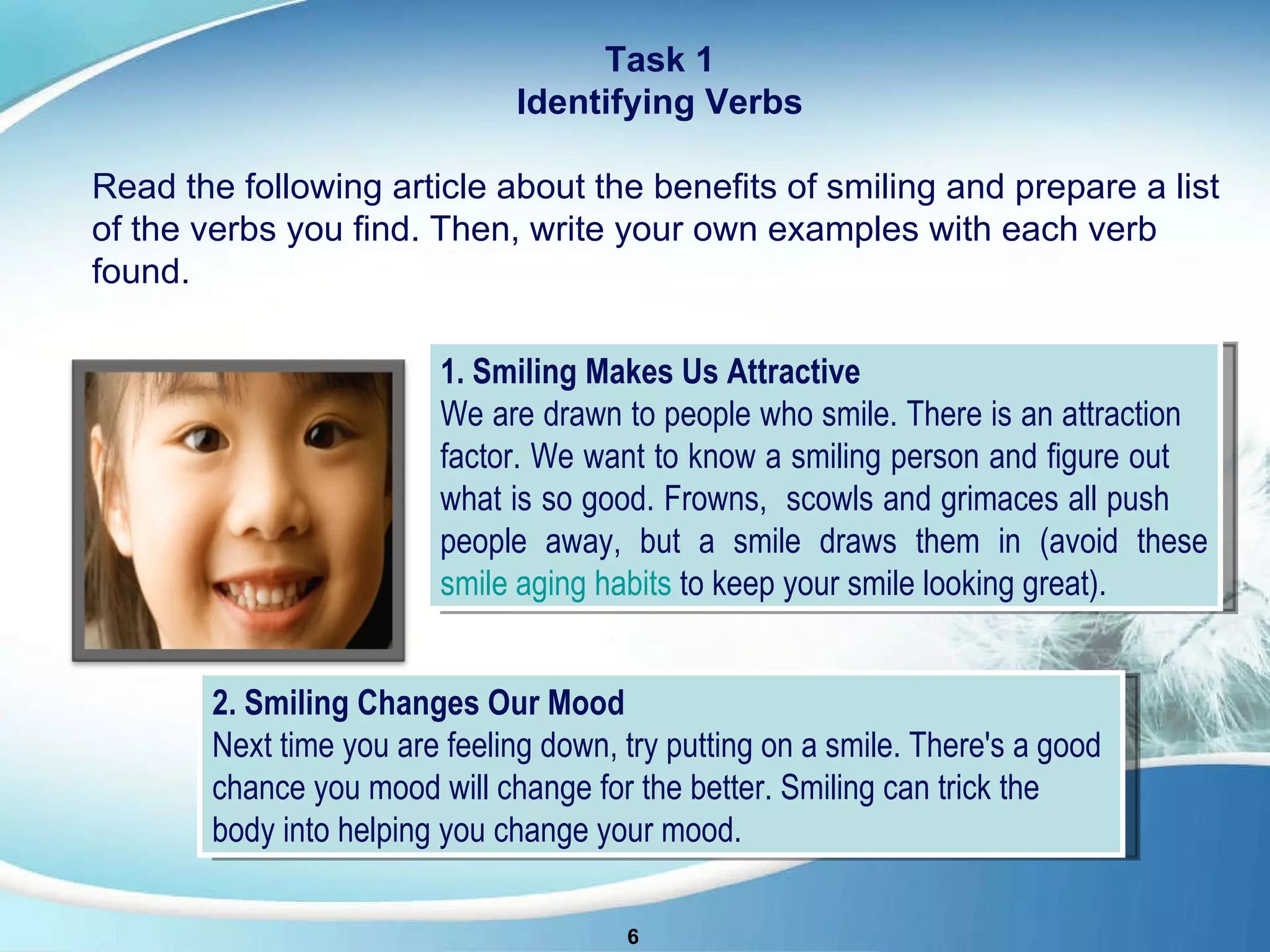 Slide share class on the verb and its classification | PPT