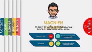 CV Clément Magnien | PPT