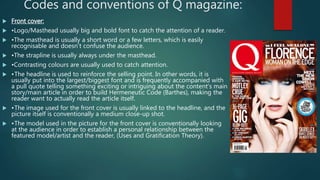 codes and conventions of music magazines | PPTX