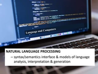 Coding as a (second) Language | PPTX