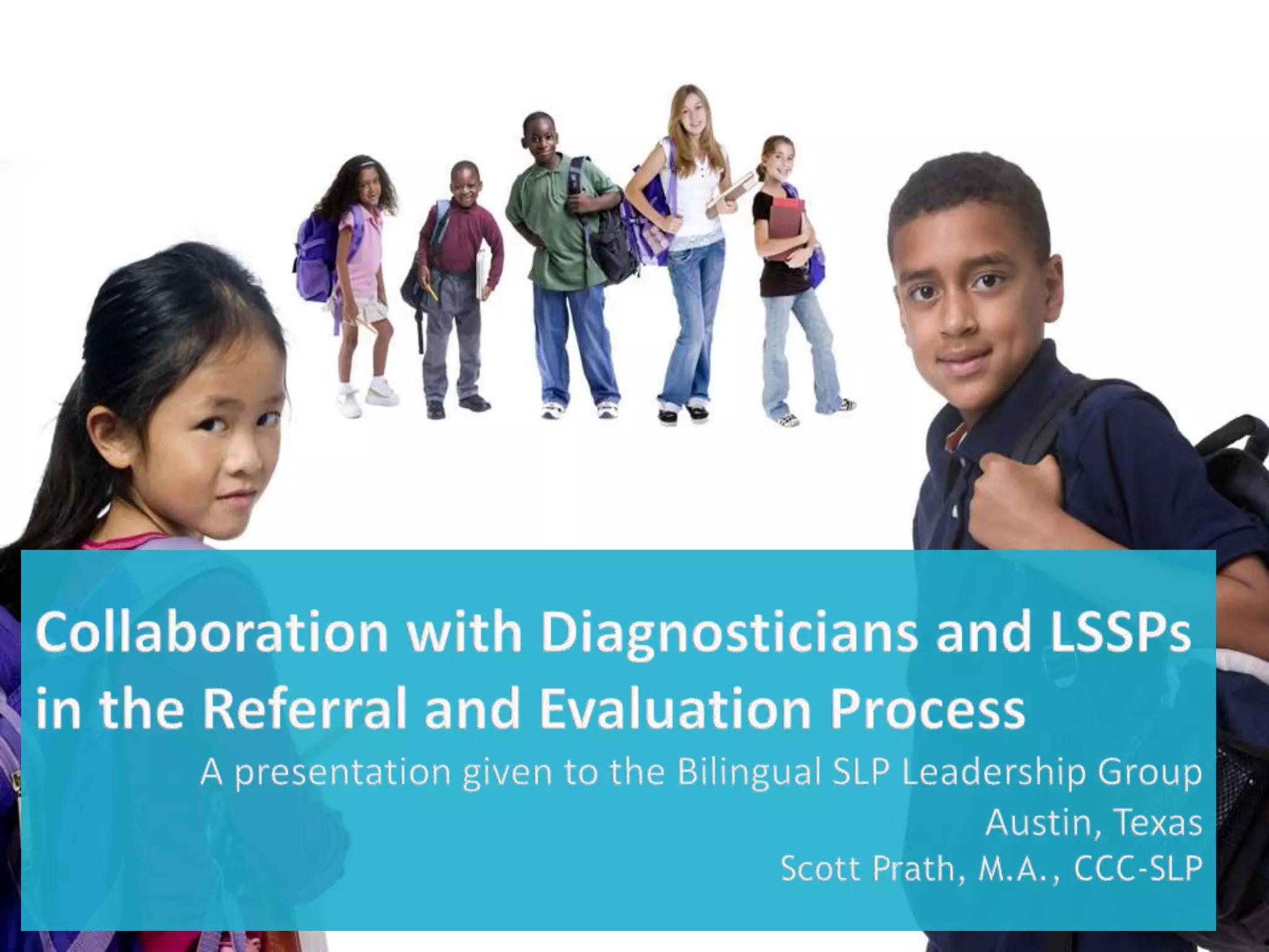 Collaborating with Educational Diagnosticians in the Referral and ...