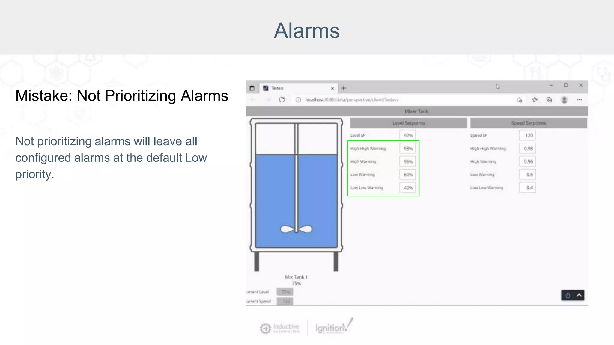Common Project Mistakes: Visualization, Alarms, and Security | PPT