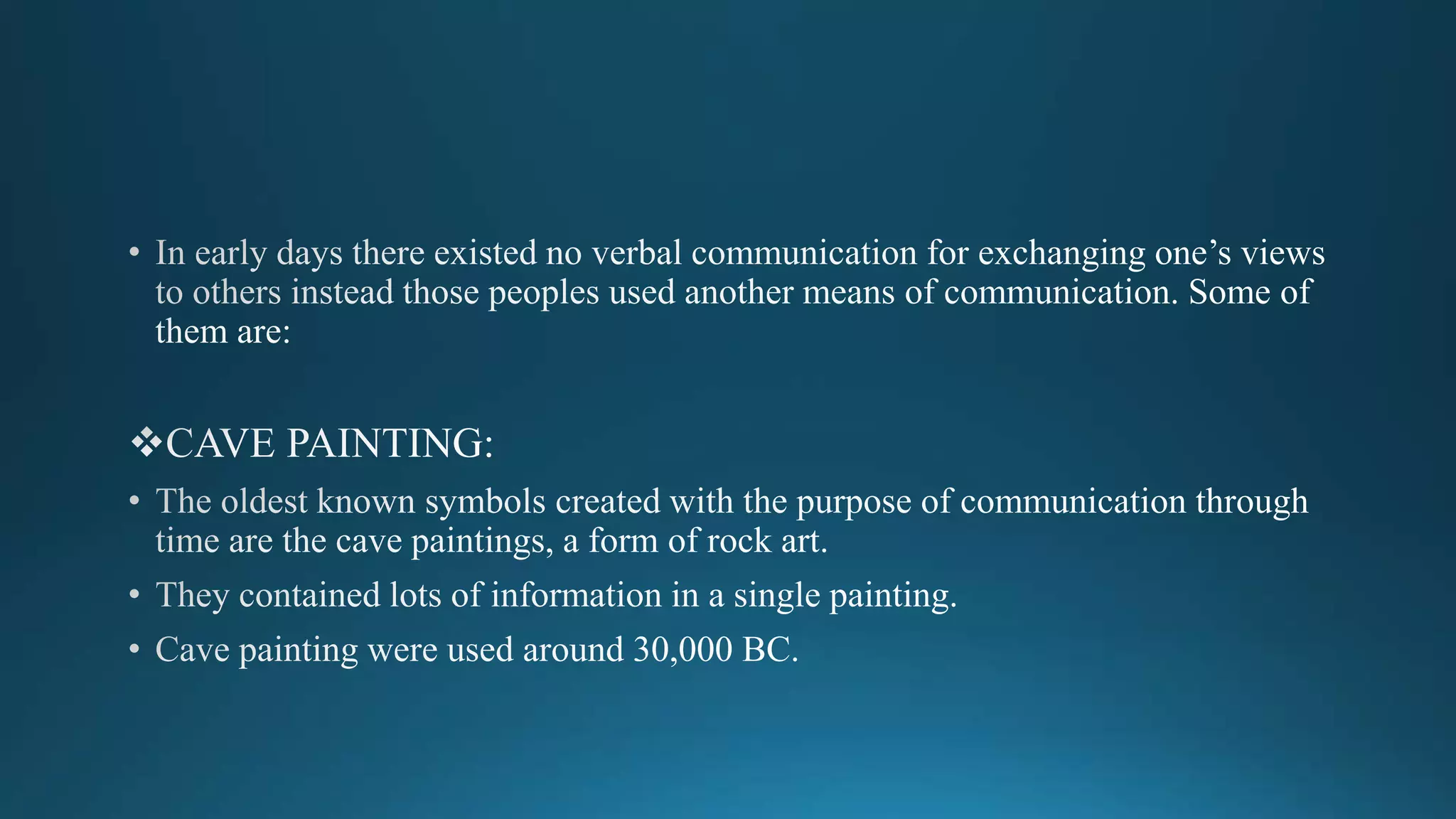 evolution of communication | PPTX